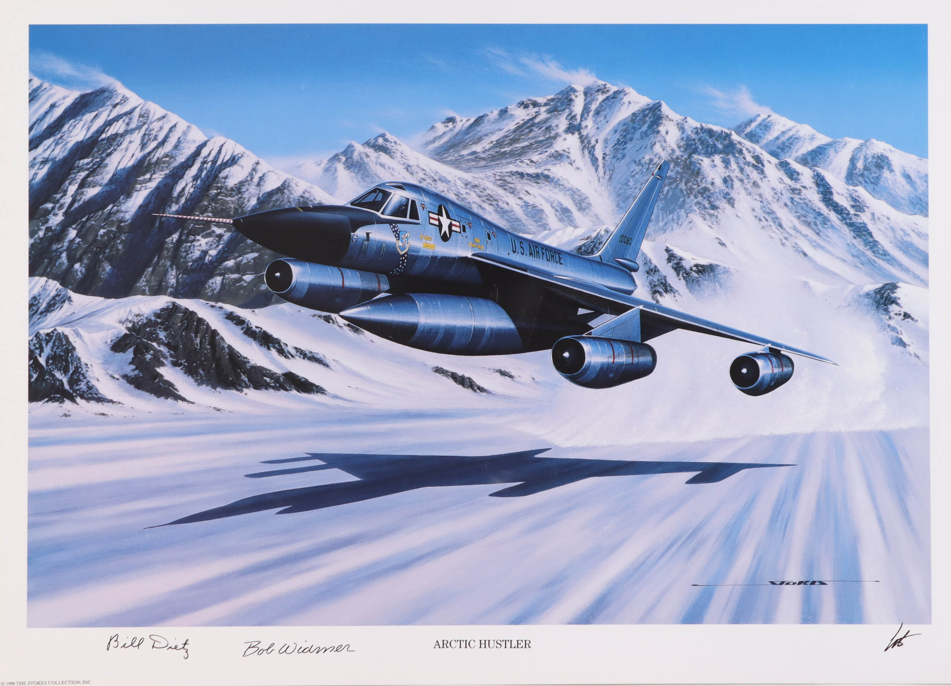 William Dietz & Robert Widmer Signed Stan Stokes "Arctic Hustler ...