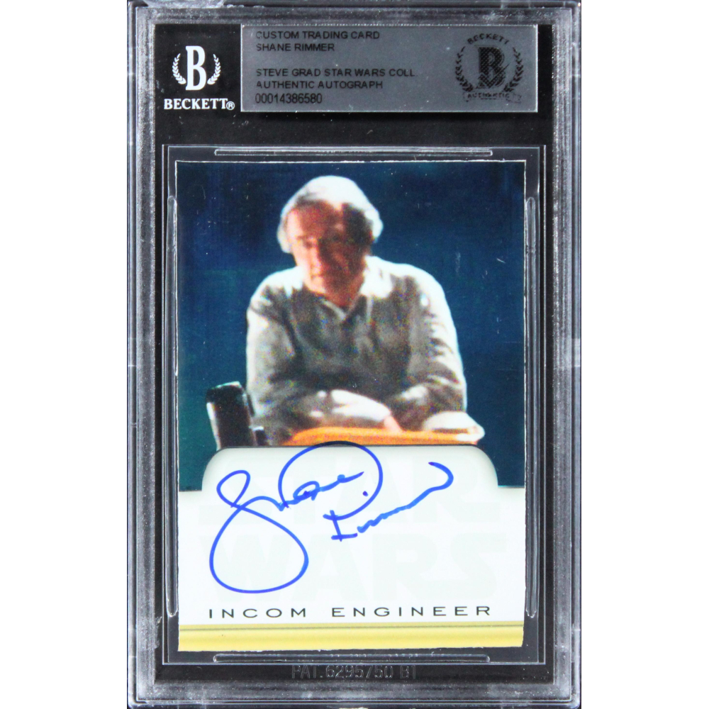 Shane Rimmer Signed "Star Wars" Custom Trading Card (BGS) | Pristine ...
