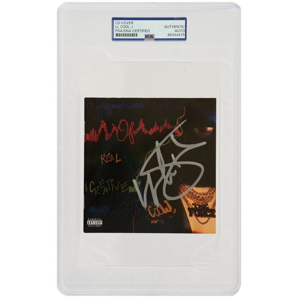 LL Cool J Signed "The Force" 5x5 CD Booklet Insert (PSA) | Pristine Auction