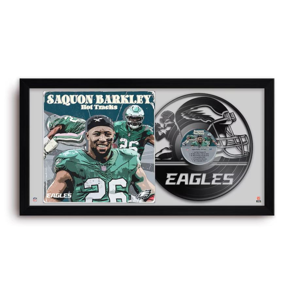 Saquon Barkley Eagles Custom Framed "Album" Photo Display | Pristine ...