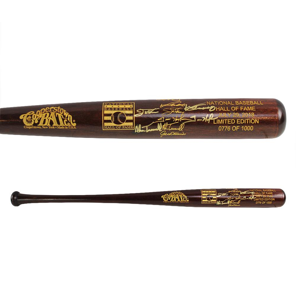 Baseball Hall of Fame Cooperstown Commemorative Baseball Bat Signed By ...