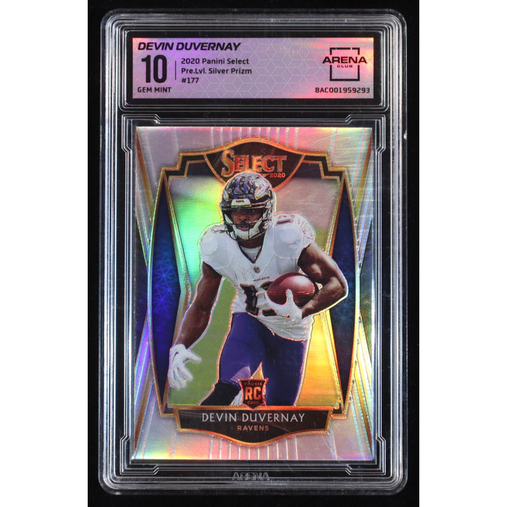 Devin Duvernay 2020 Select Prizm Silver #177 RC (Arena 10) | Pristine ...