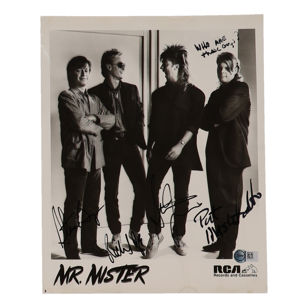 Mr. Mister 8x10 Photo Band-Signed by Richard Page, Steve George, Pat ...