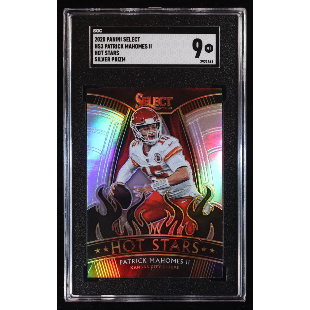 Patrick Mahomes II 2020 Select Hot Stars Prizm #3 (SGC 9) | Pristine ...