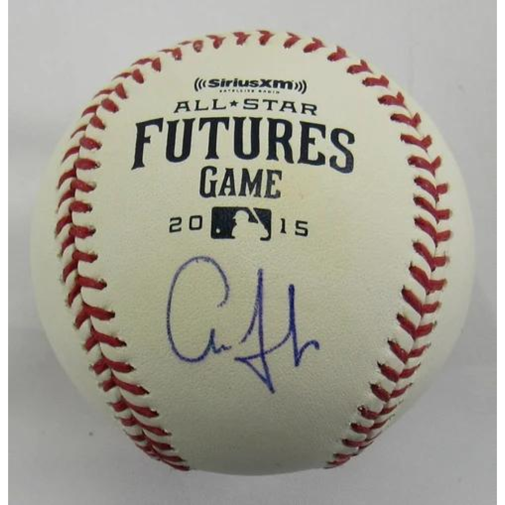 Aaron Judge Signed OML 2015 Futures Game Logo Baseball (JSA) | Pristine ...