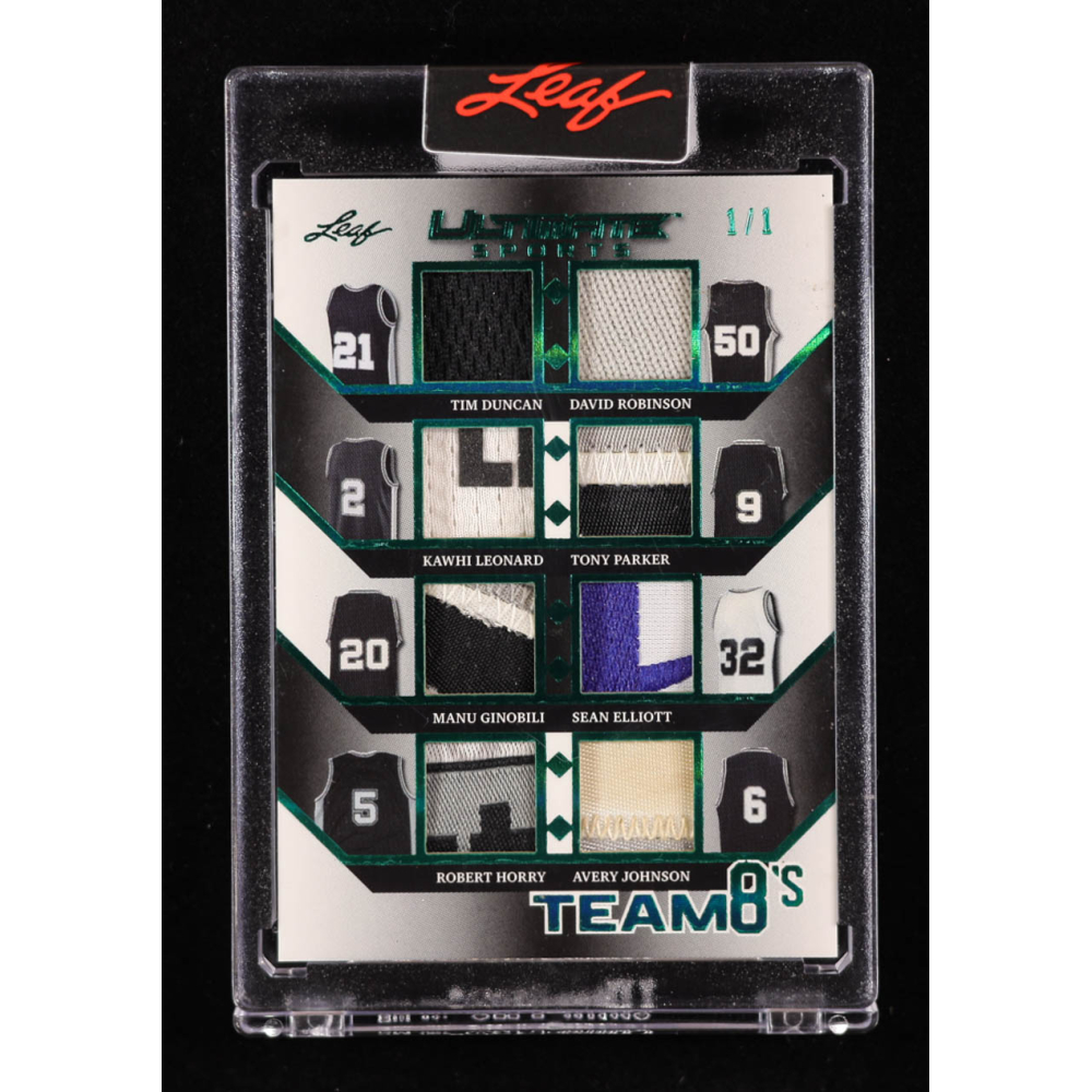 Tim Duncan / David Robinson / Kawhi Leonard / Tony Parker / Manu ...