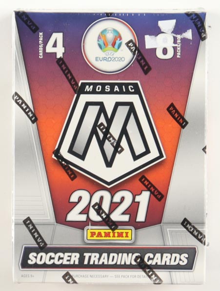 2021 Panini Mosaic UEFA Euro 2020 Soccer (8) Pack Blaster Box | Pristine Auction