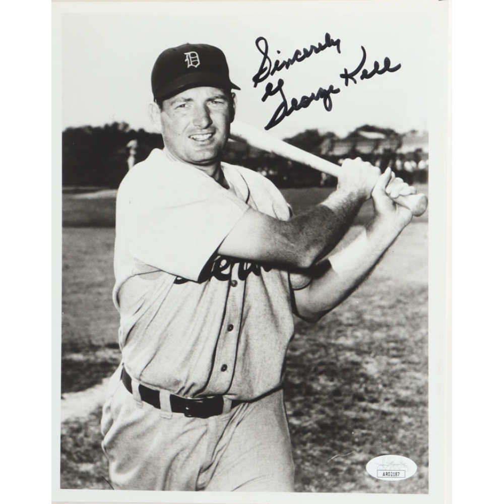 George Kell Signed Tigers 8x10 Photo Inscribed "Sincerely" (JSA ...