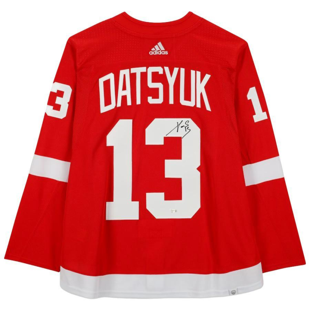 Pavel Datsyuk Signed Red Wings Adidas Authentic Jersey (Fanatics ...