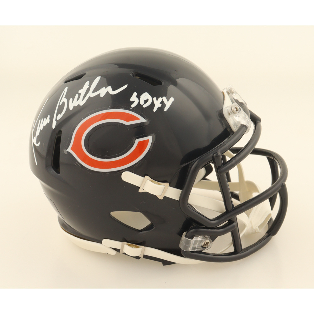 Kevin Butler Signed Bears Speed Mini Helmet Inscribed "SBXX" (JSA ...
