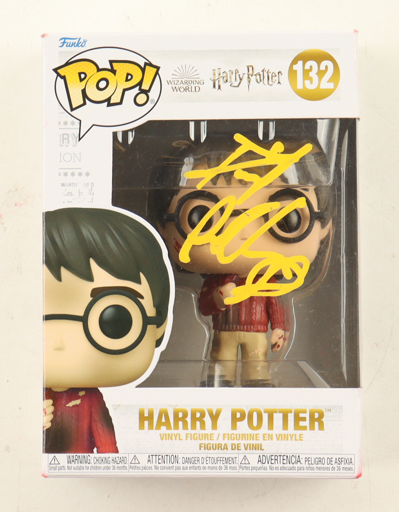 Daniel Radcliffe Signed "Wizarding World: Harry Potter" #132 Harry ...