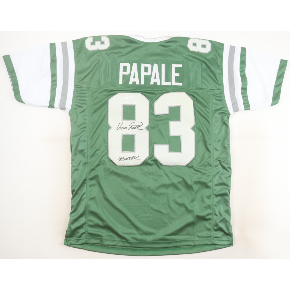Vince Papale Signed Jersey Inscribed "Invincible" (JSA) | Pristine Auction