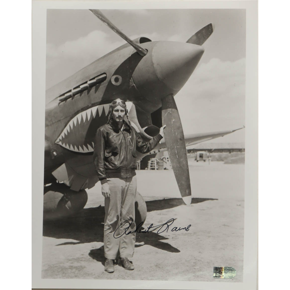 Robert Raine Signed 8x10 Photo WWII AVG Flying Tiger Pilot (AIV ...