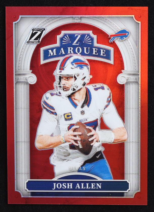Josh Allen 2024 Zenith Z Marquee Red #16 #45/49 | Pristine Auction