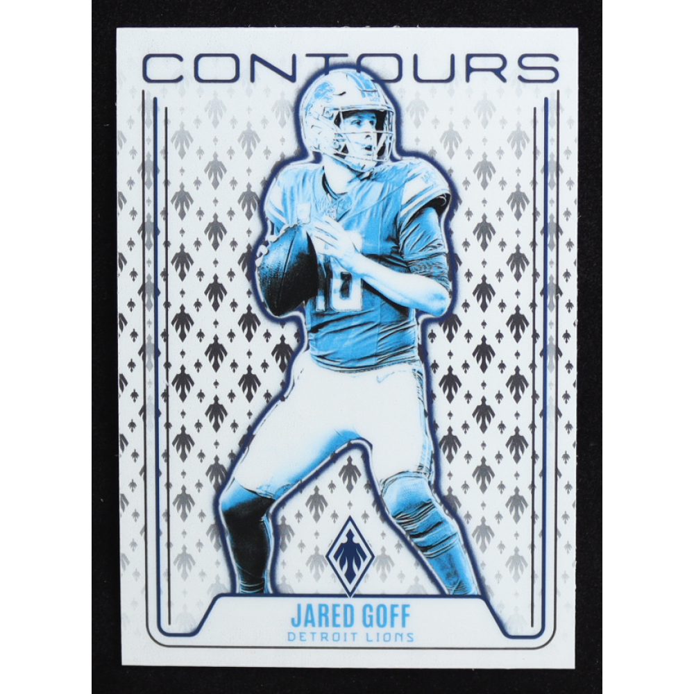 Jared Goff 2024 Panini Phoenix Contours #23 | Pristine Auction