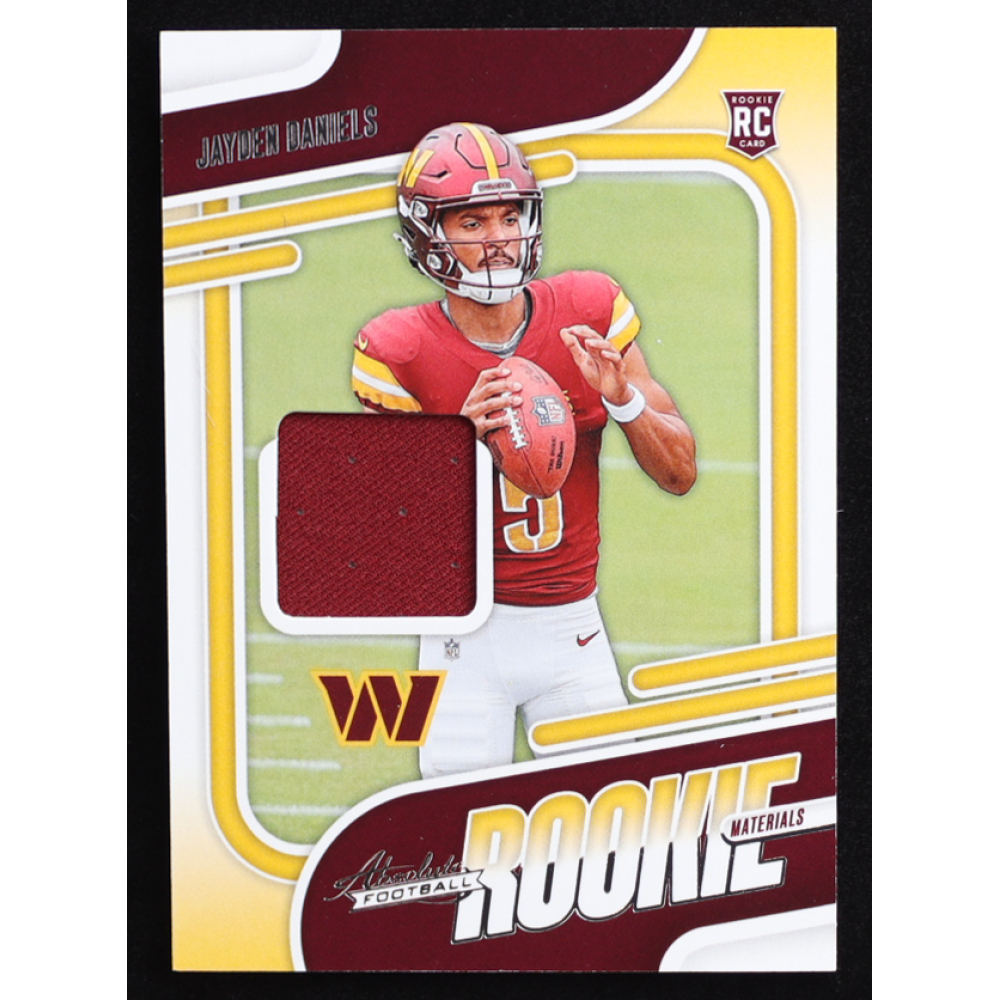 Jayden Daniels 2024 Absolute Absolute Rookie Materials #2 RC | Pristine ...