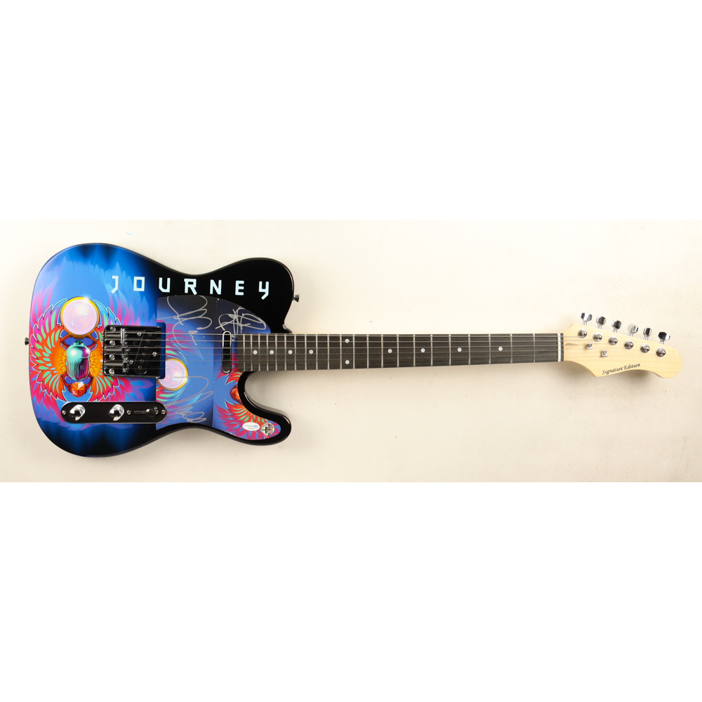 "Journey" Custom Electric Guitar Signed By (3) Arnel Pineda & Jonathan ...