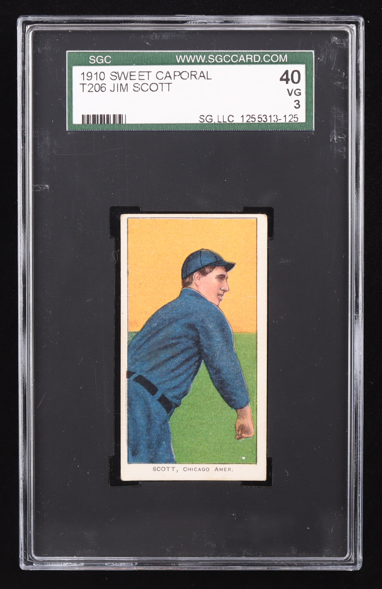 Jim Scott 1909-11 T206 #433 (SGC 3) | Pristine Auction