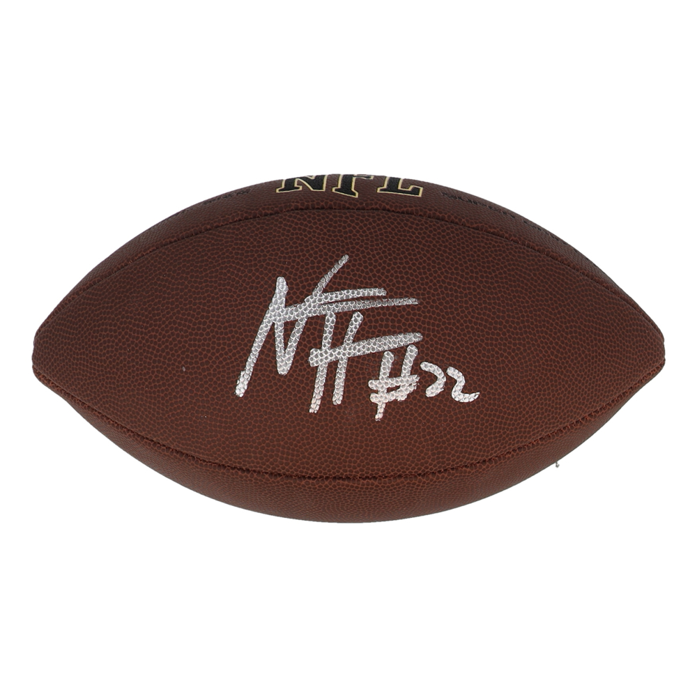 Justin Fields Signed NFL Football (TSE) | Pristine Auction