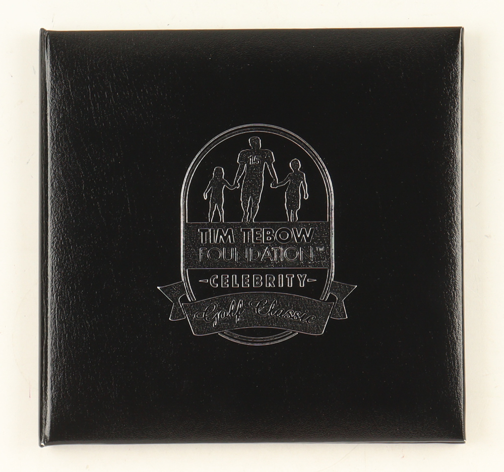 Tim Tebow Signed "Tim Tebow Foundation Celebrity Golf Classic Photo ...