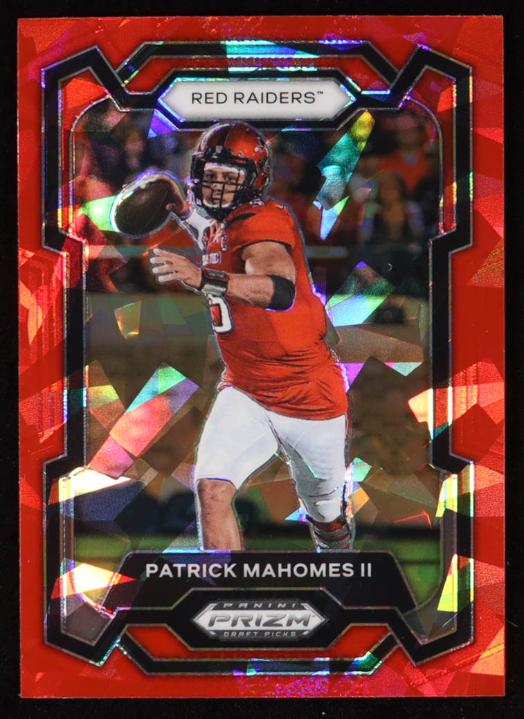 Patrick Mahomes II 2024 Panini Prizm Draft Picks Prizms Red Ice #61 ...