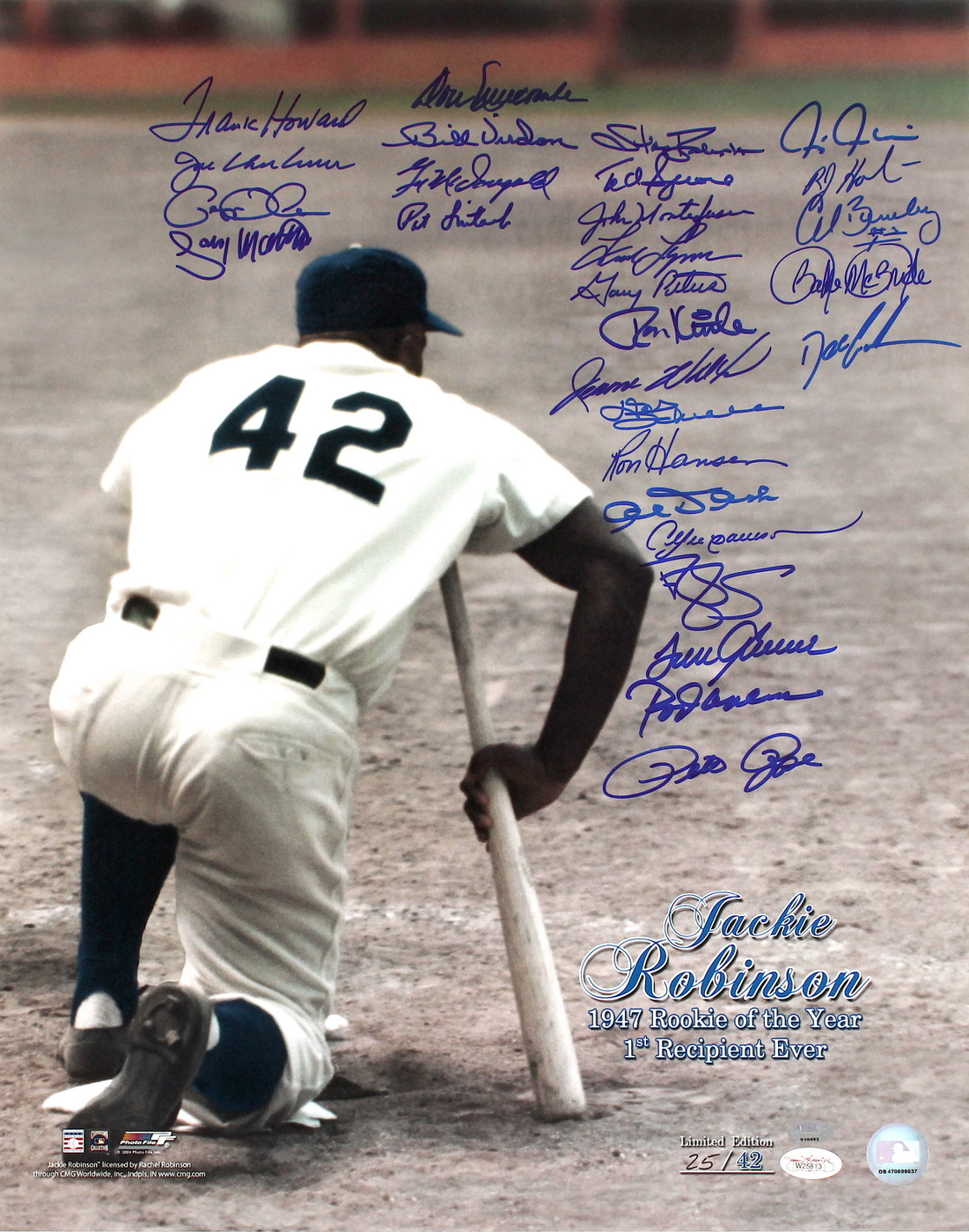 Rookies of the Year Multi-Signed 16x20 Photo With (28) Signatures ...