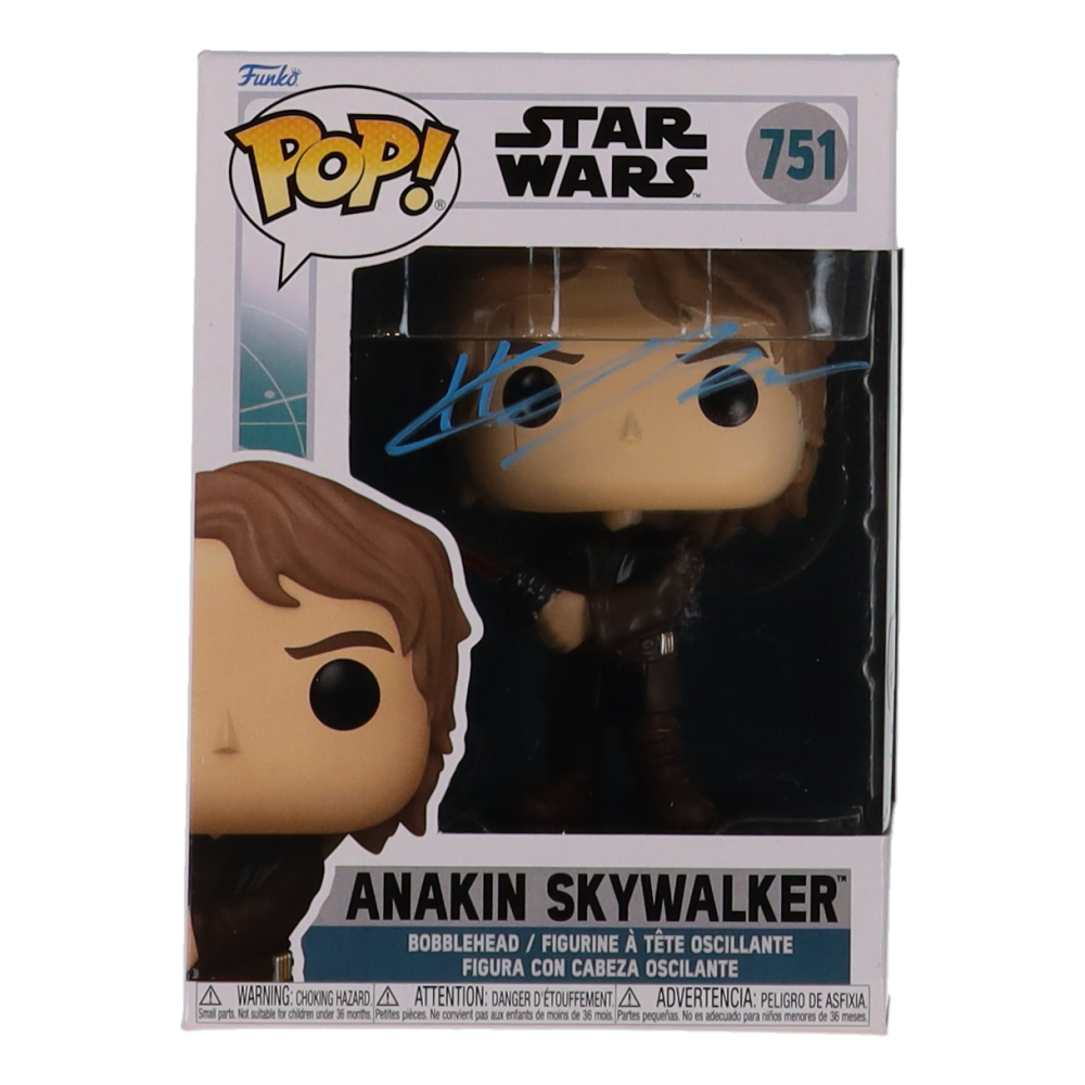 Hayden Christensen Signed "Star Wars" #751 Anakin Skywalker Bobble-Head ...