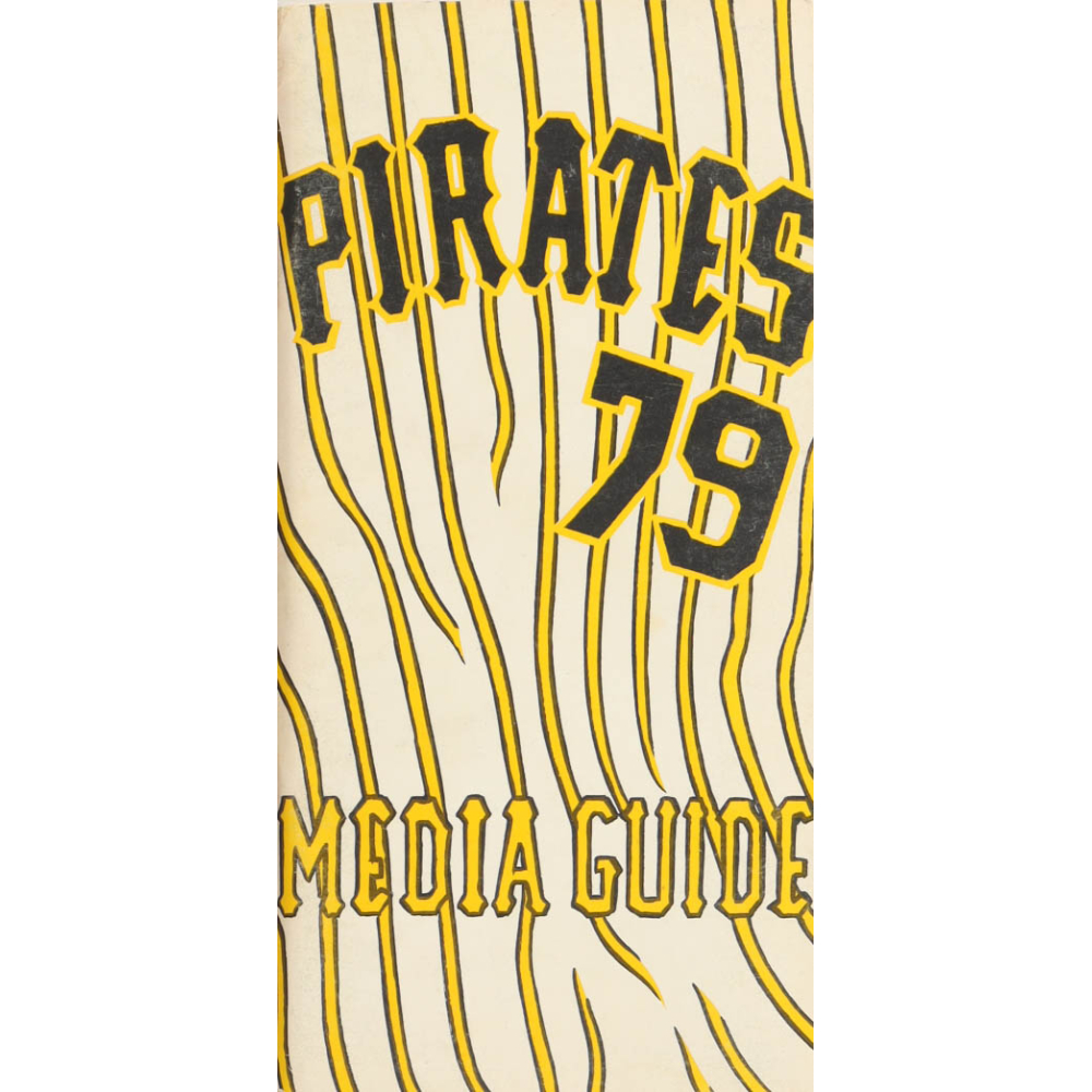 1979 Pirates Original Baseball Media Guide | Pristine Auction