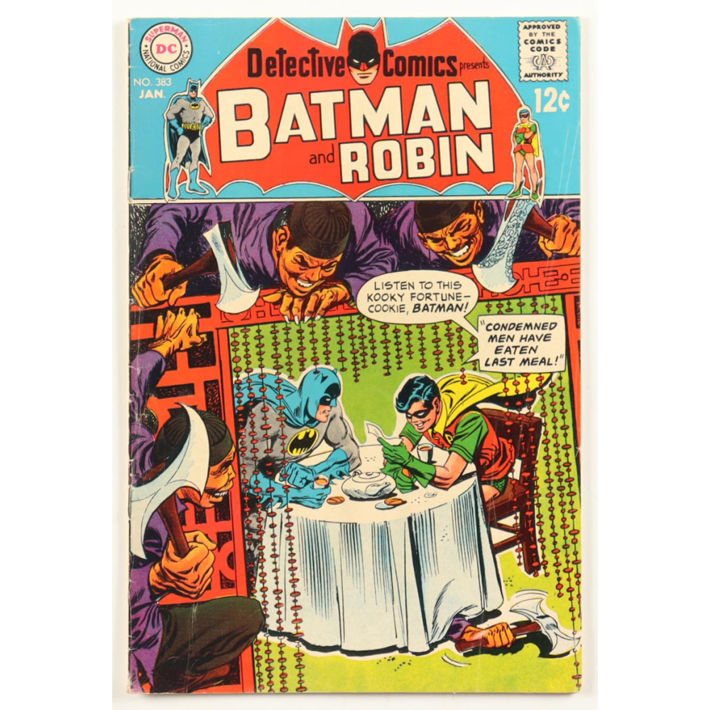 1969 "Detective Comics" Issue #383 DC Comic Book | Pristine Auction