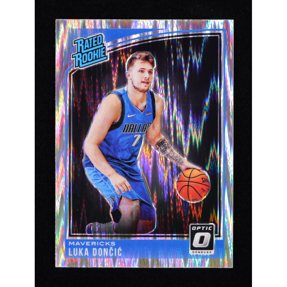 Luka Doncic 2018-19 Donruss Optic Shock #177 RC | Pristine Auction
