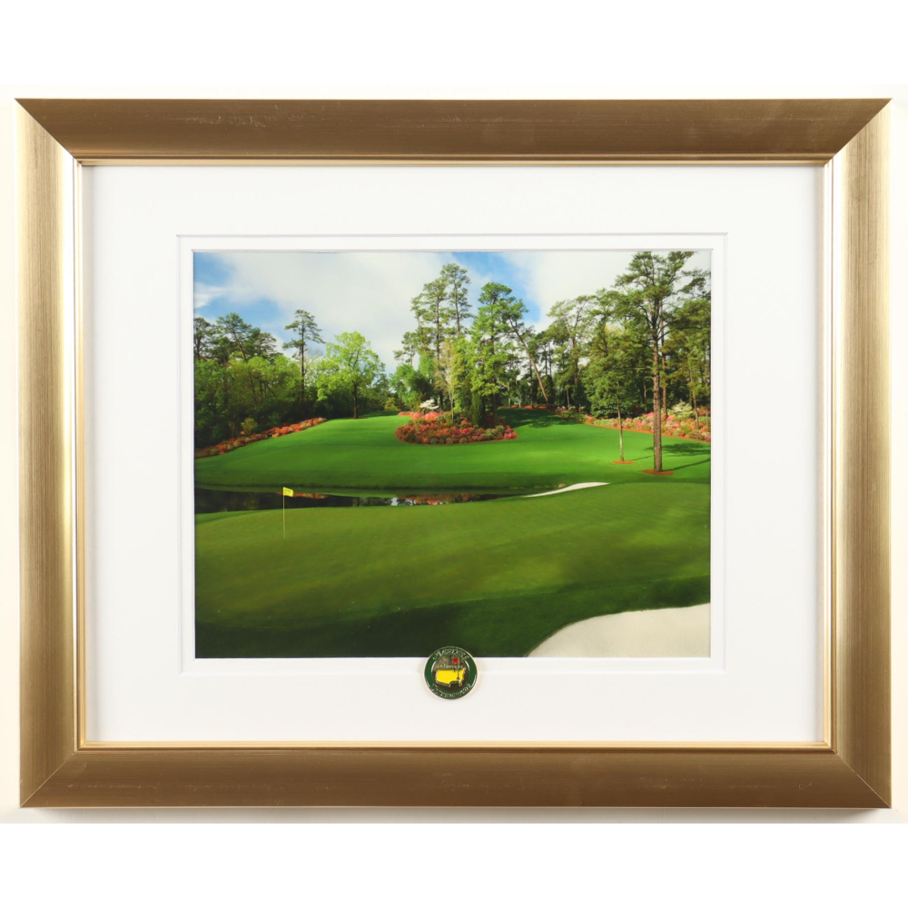 The Fairway At Augusta National Custom Frame Display With Official ...