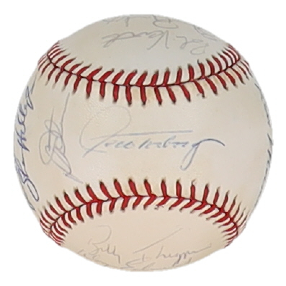 OAL Baseball Signed by (14) with Bobby Thigpen, Wayne Edwards, Jeff ...