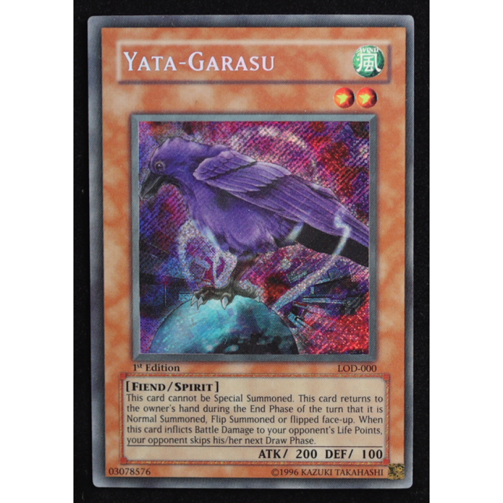 Yata-Garasu 2003 YuGiOh Legacy of Darkness #LOD000 | Pristine Auction