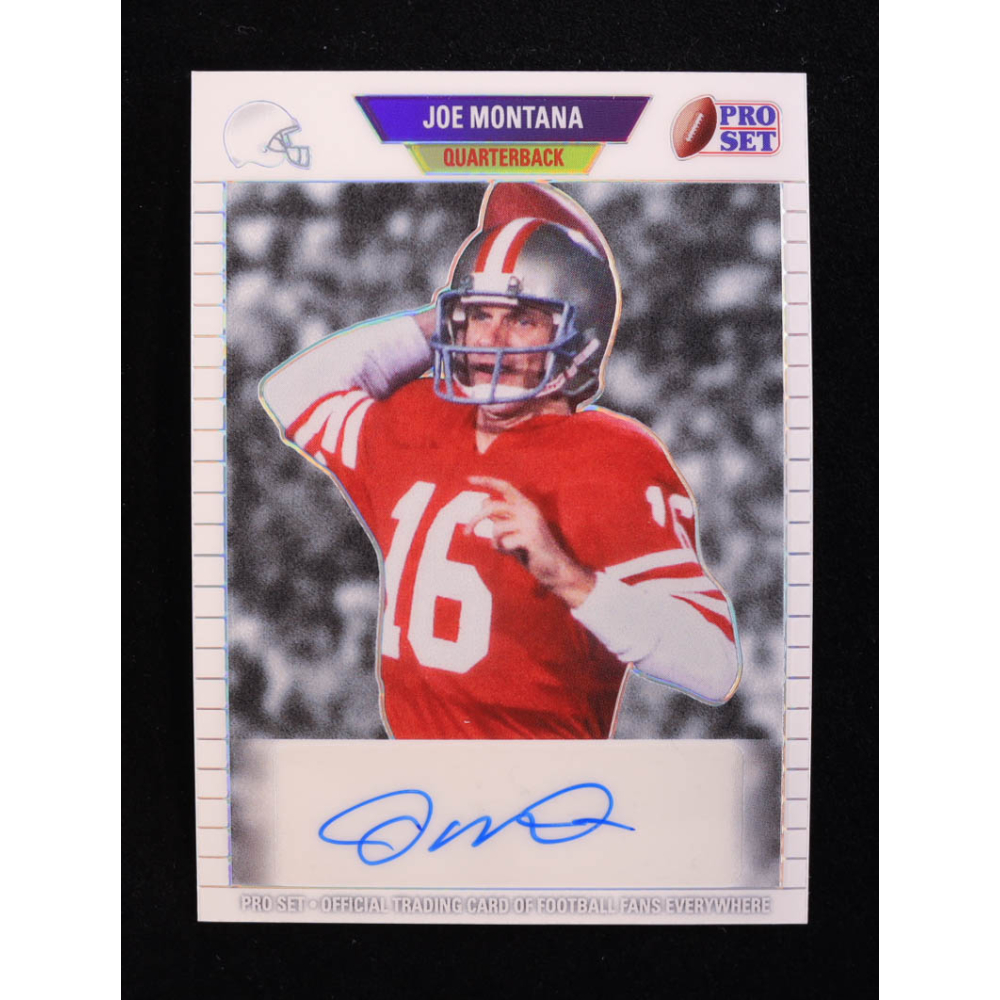 Joe Montana 2024 Leaf Metal Legacy Collection #89P-JM5 Autograph White ...