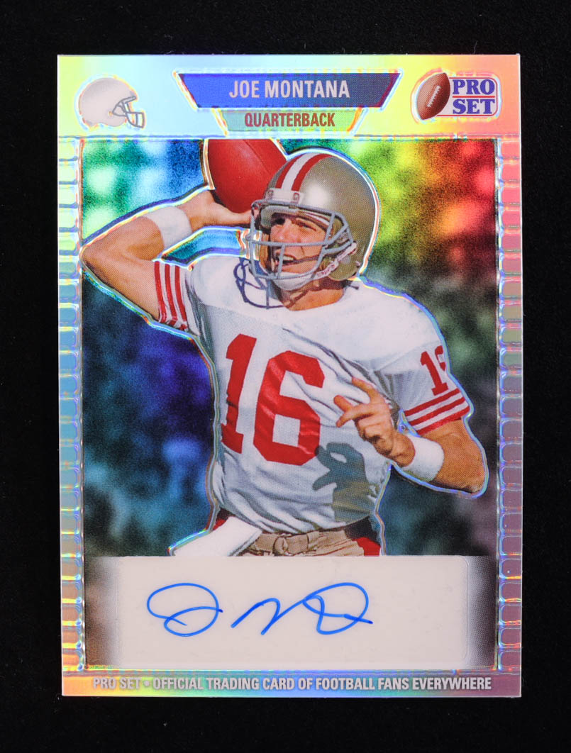 Joe Montana 2024 Leaf Metal Legacy Collection #89P-JM4 Autograph Silver ...
