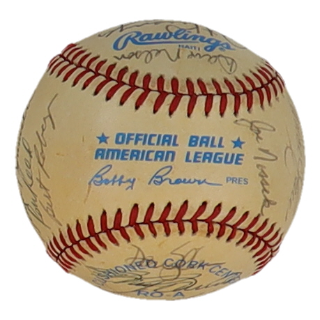 OAL Baseball Signed by (19) with Tom Seaver, Tony LaRussa, Floyd ...