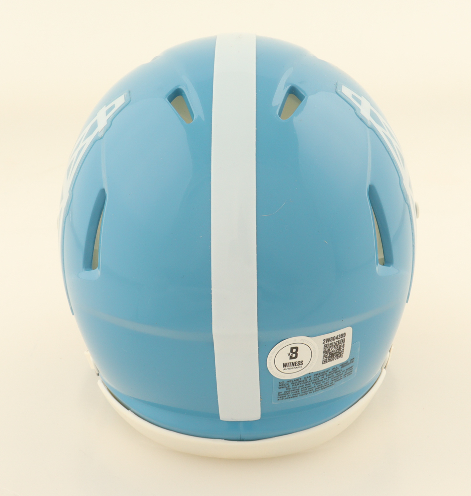 Warren Moon Signed Oilers Speed Mini Helmet Inscribed "HOF 06" (Beckett ...