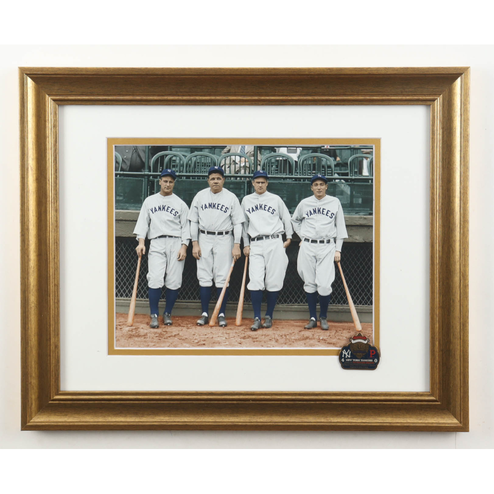 New York Yankees "Murderer's Row" Custom Framed Colorized Art Print ...