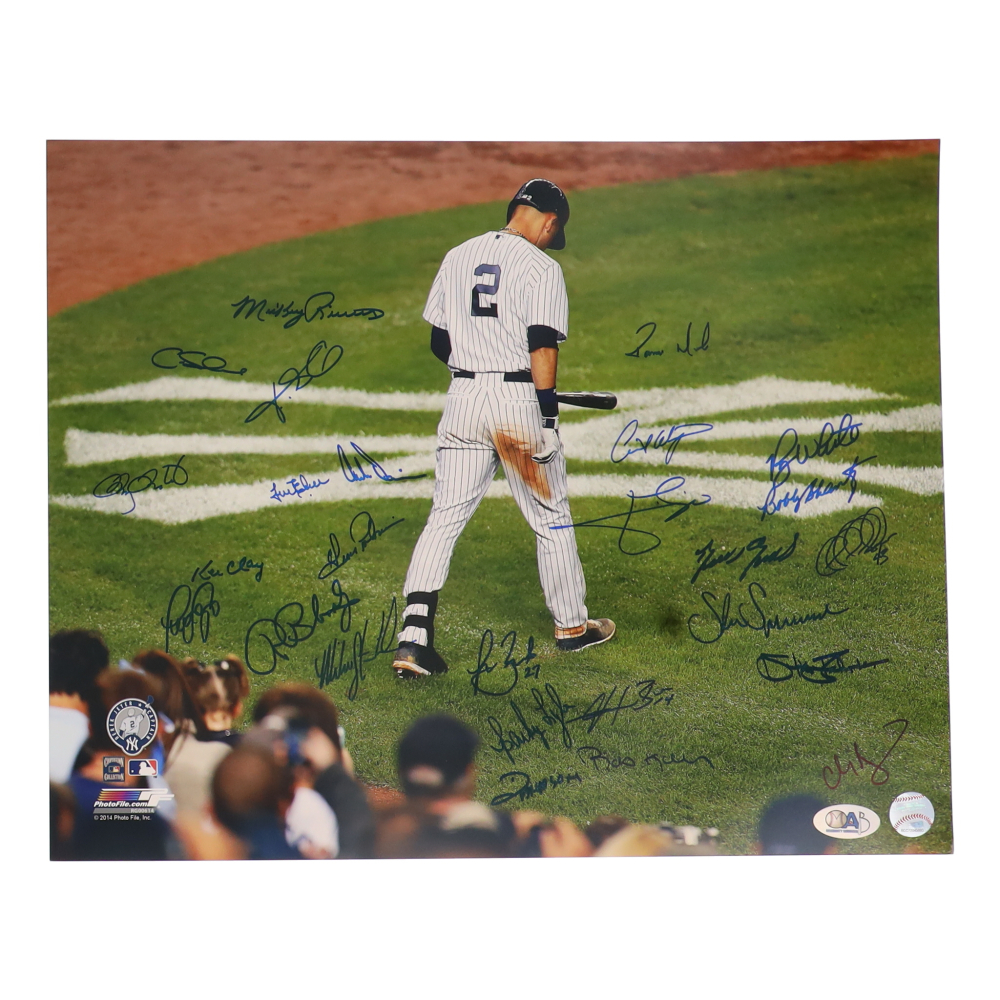 New York Yankees 16x20 Photo Signed by (26) with Mickey Rivers, Bobby ...