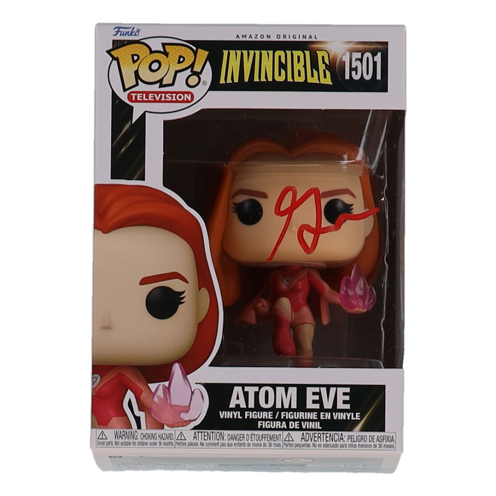 Gillian Jacobs Signed "Invincible" #1501 Atom Eve Funko Pop! Vinyl ...