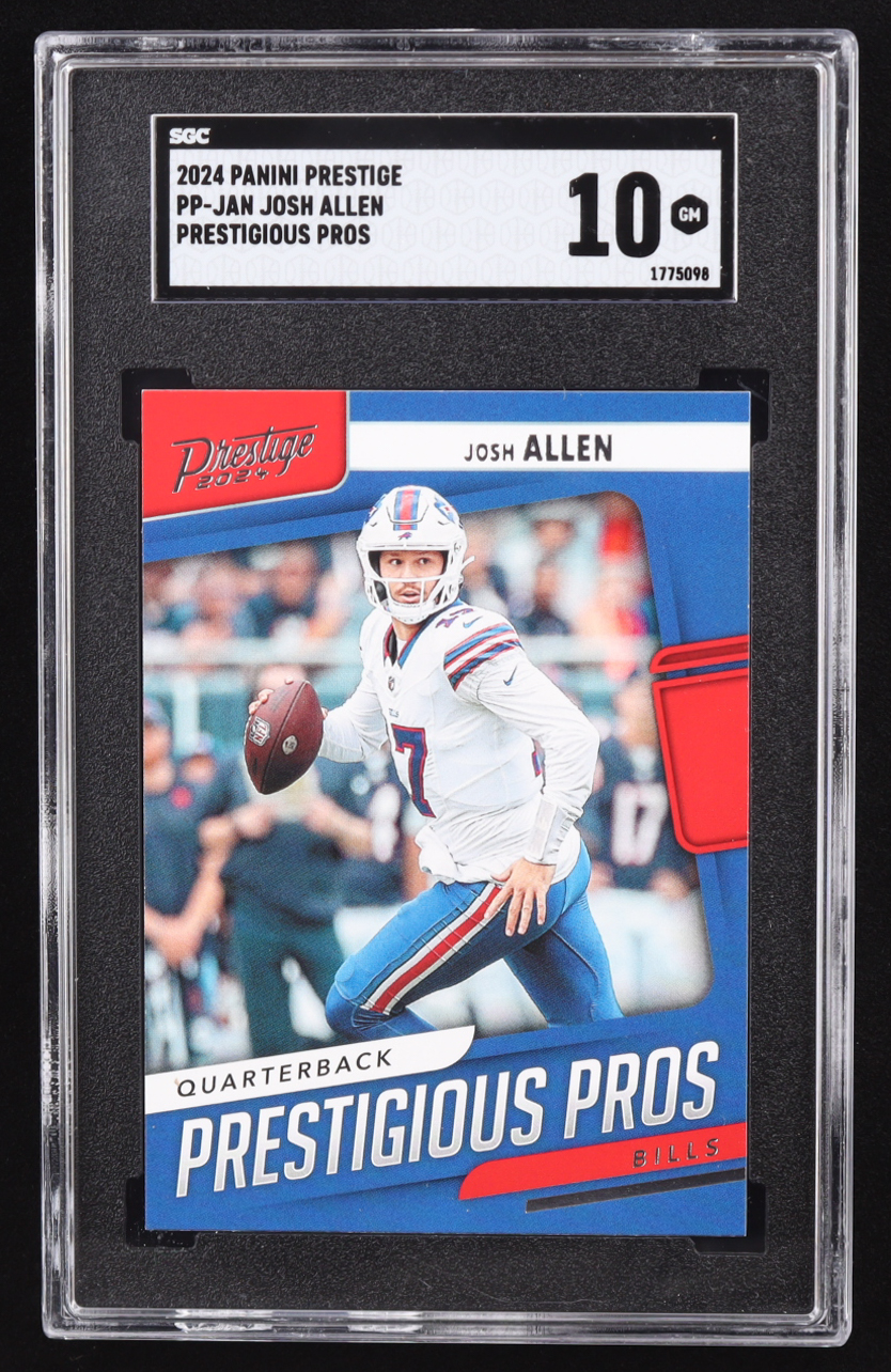 Josh Allen 2024 Prestige Prestigious Pros #4 (SGC 10) | Pristine Auction