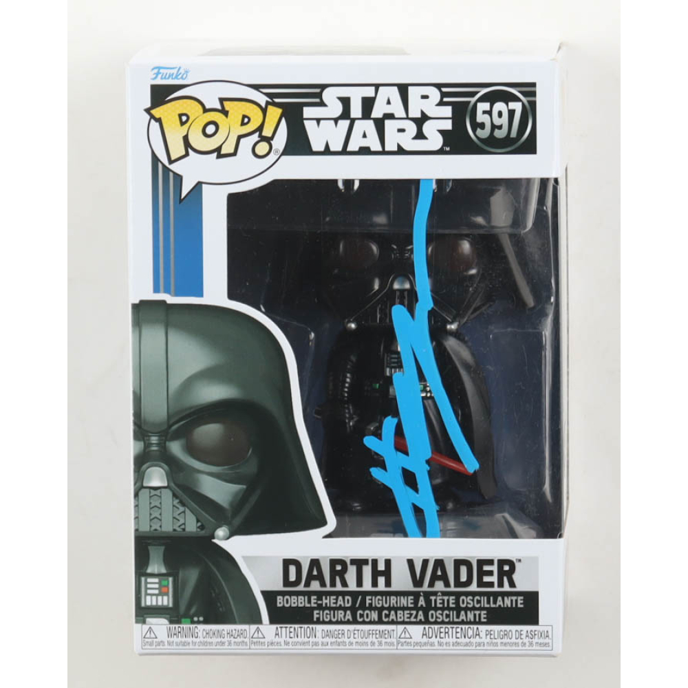 Hayden Christensen Signed "STAR WARS" #597 Darth Vader Bobble-Head ...