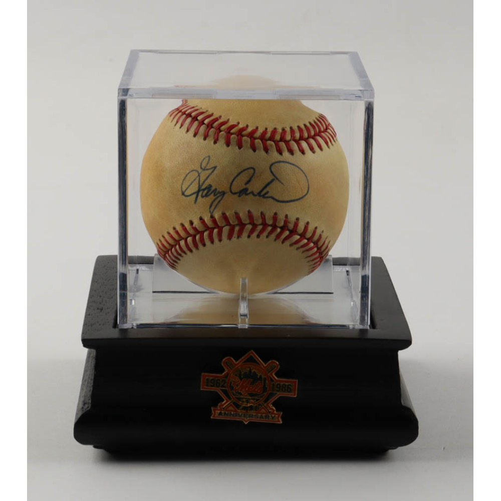 Gary Carter Signed ONL Baseball With Display Case (PSA) | Pristine Auction