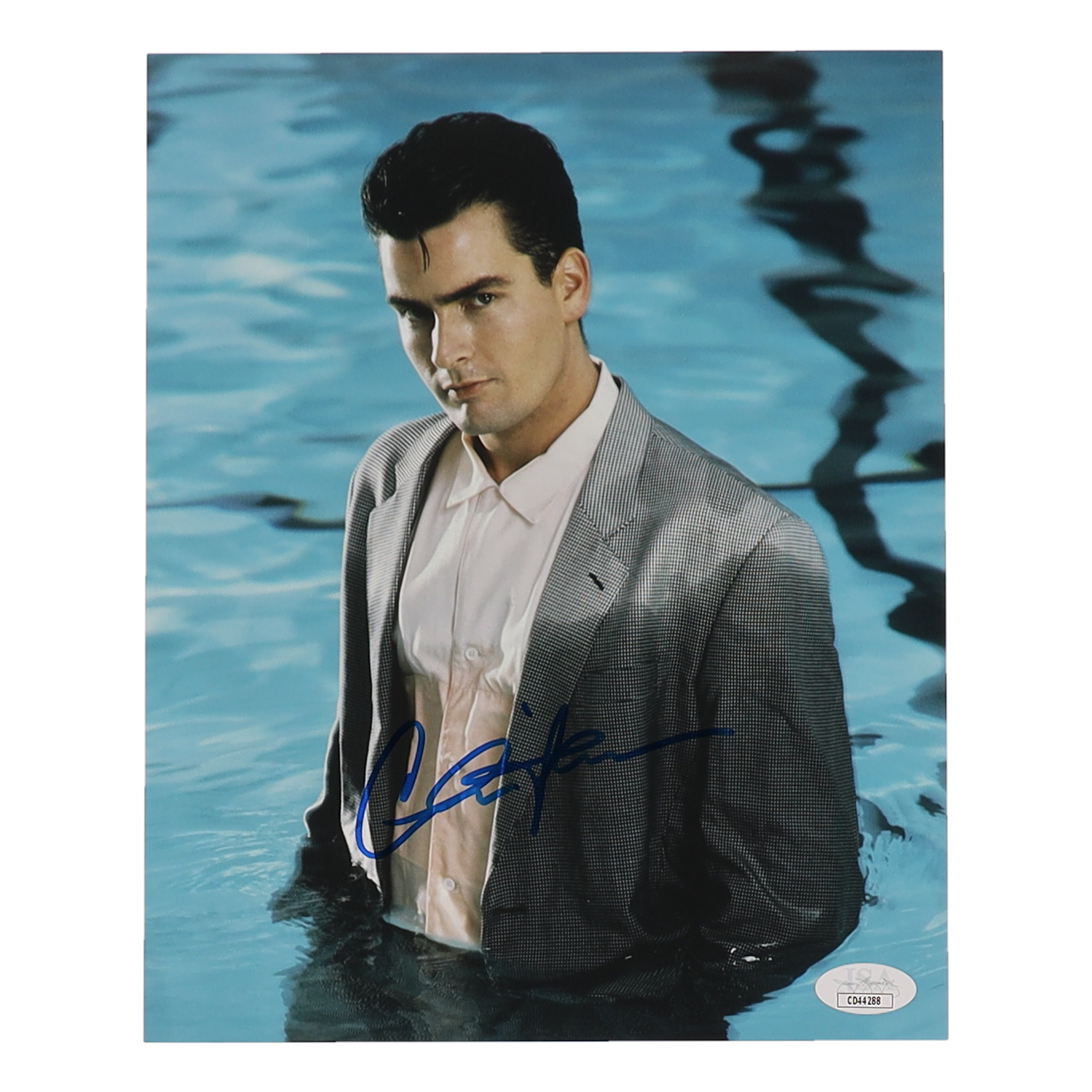 Charlie Sheen Signed 8x10 Photo (JSA) | Pristine Auction