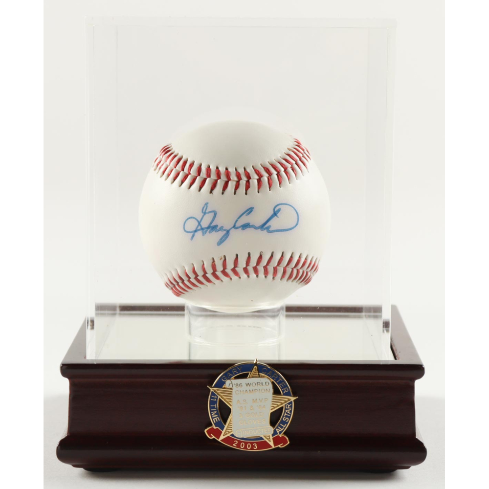 Gary Carter Signed ONL Baseball With Display Case (PSA) | Pristine Auction
