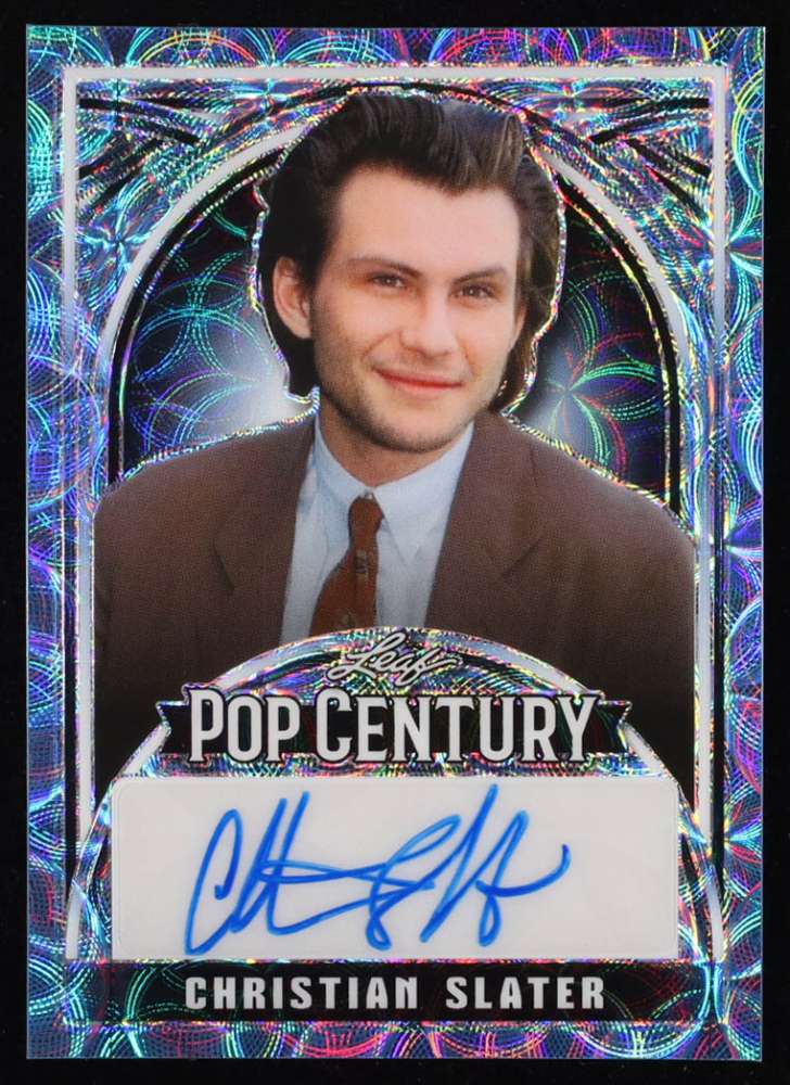 Christian Slater 2024 Leaf Metal Pop Century #BA-CS2 Base Autographs ...