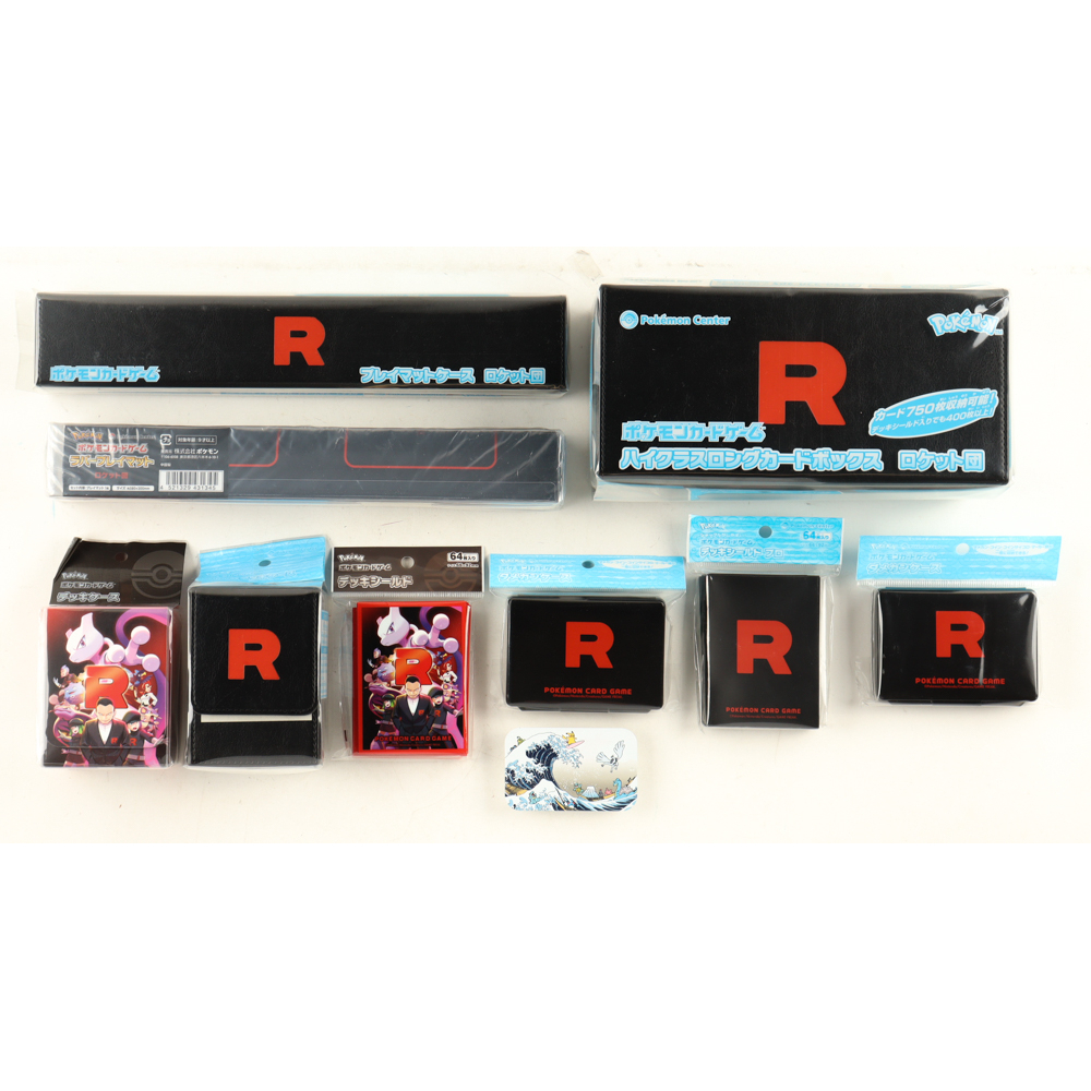 Pokemon Center 2025 Glory Of Team Rocket Set with Team Rocket Cap and ...
