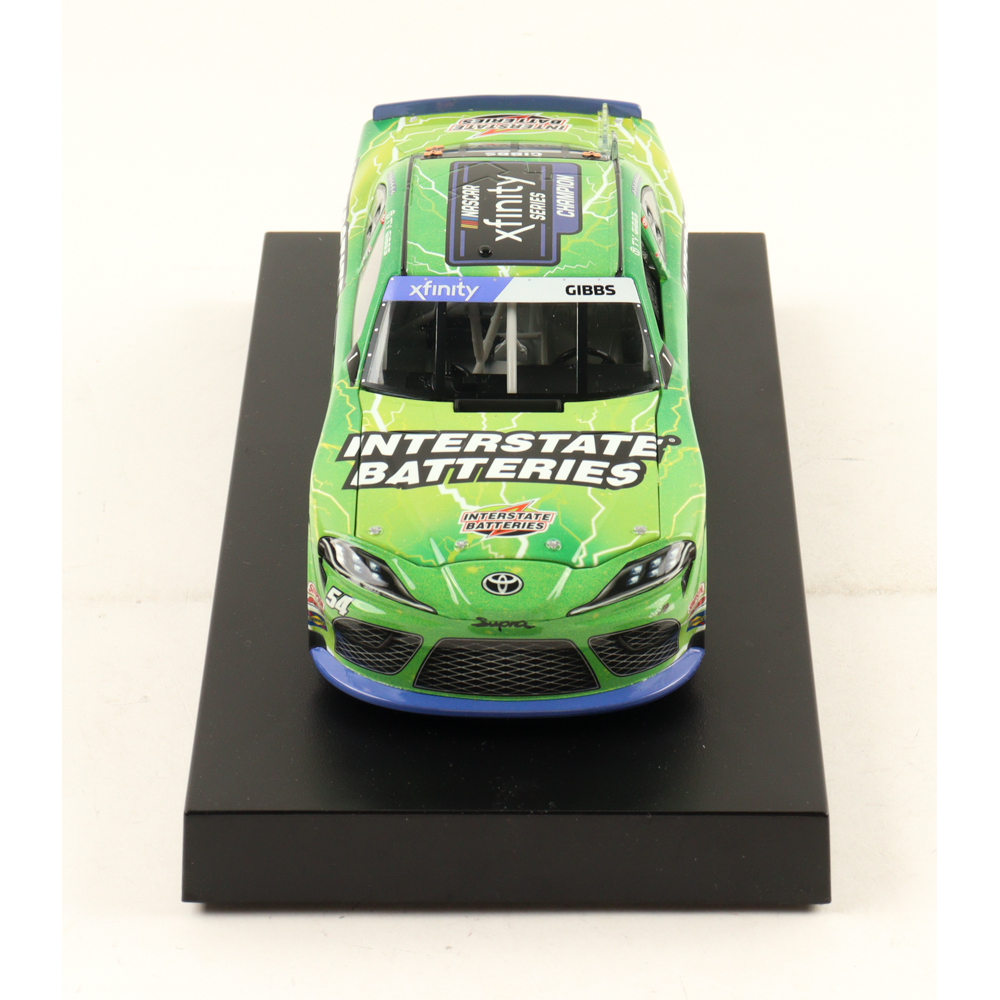 Ty Gibbs LE NASCAR #54 Interstate Batteries Xfinity Champion 2022 Supra ...