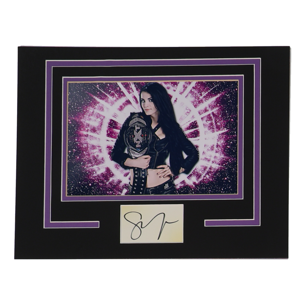 Saraya-Jade Bevis Signed AEW 11x14 Custom Matted Cut Display ...