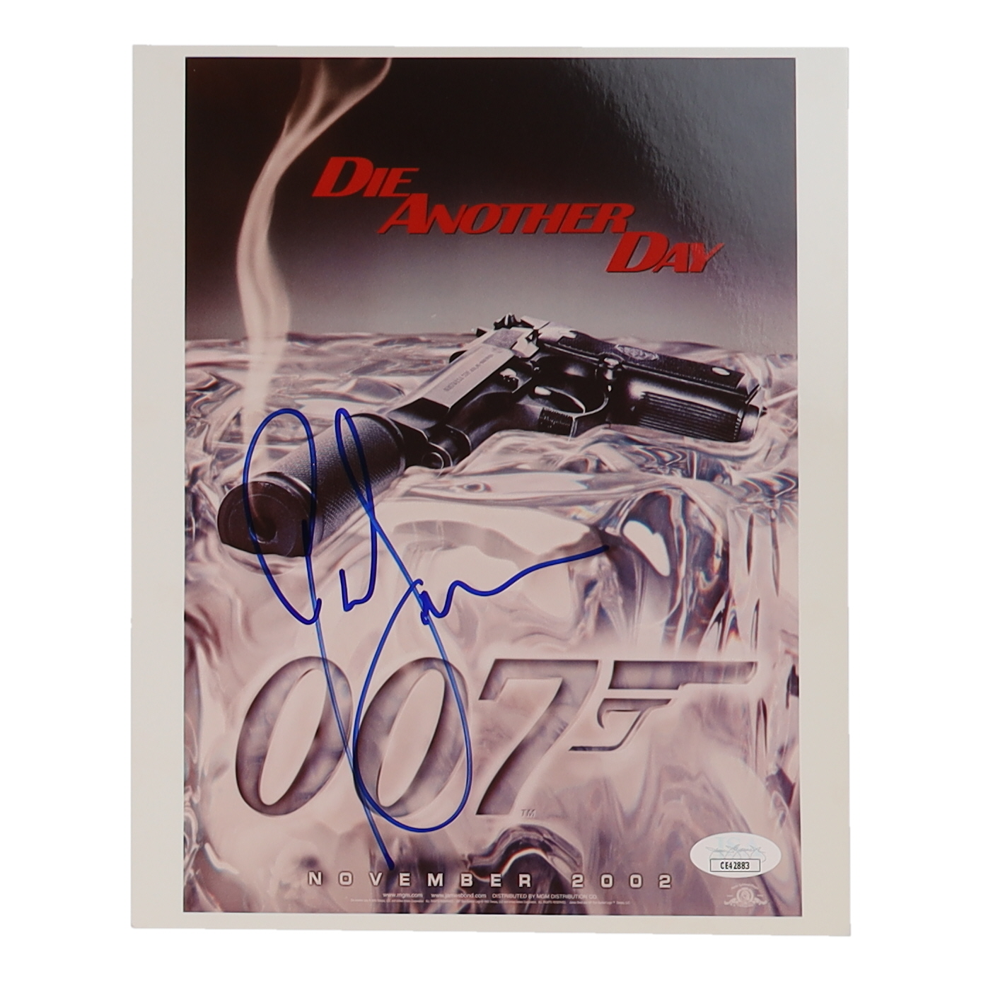 Pierce Brosnan Signed "007: Die Another Day" 8x10 Photo (JSA ...